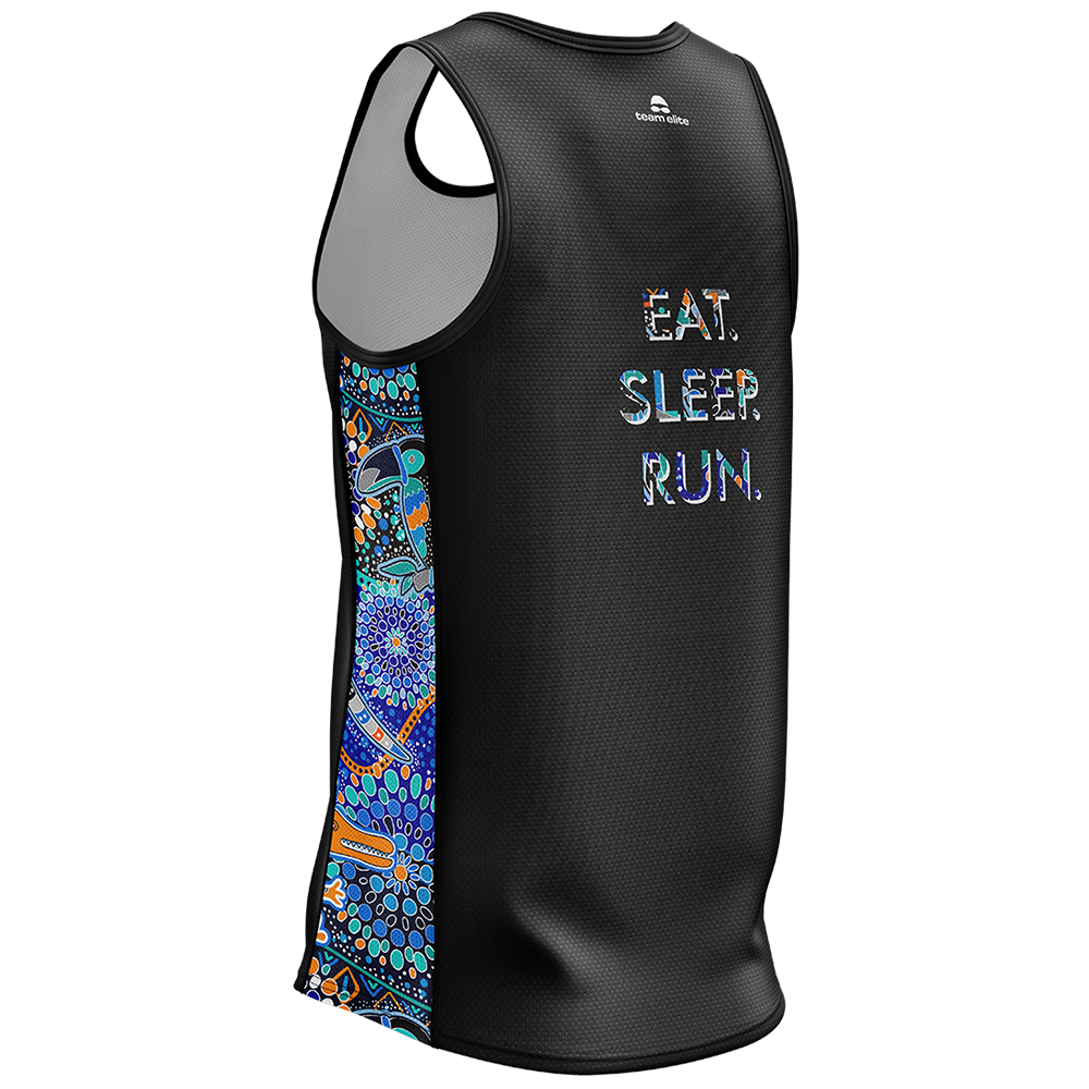 Eat Sleep Run Singlet – Team Elite