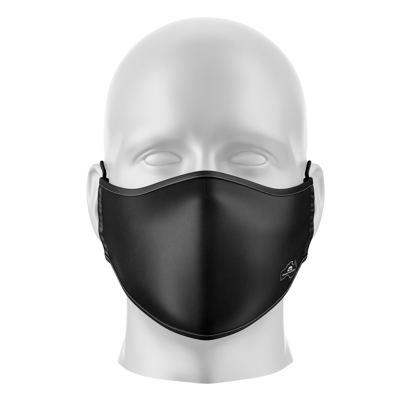 Plain Black Face Mask – Team Elite