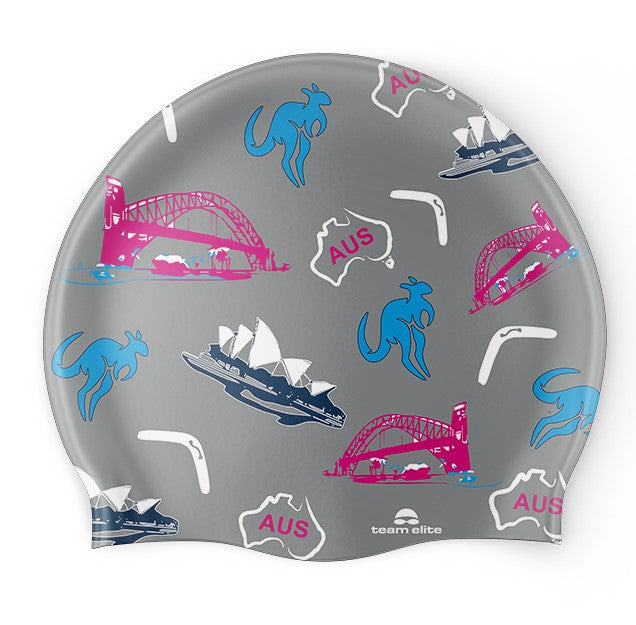 Aussie Icon Swim Cap – Team Elite