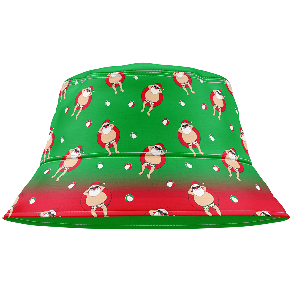 Santa Bucket Hat – Team Elite