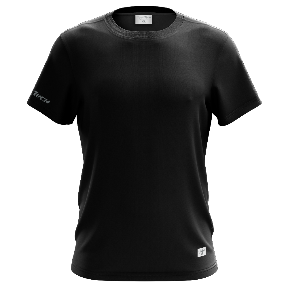 TeamTech Sports Performance Tee - Black – Team Elite