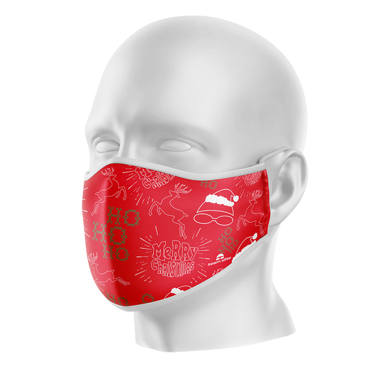 Santa Swim Cap - Blue – Team Elite